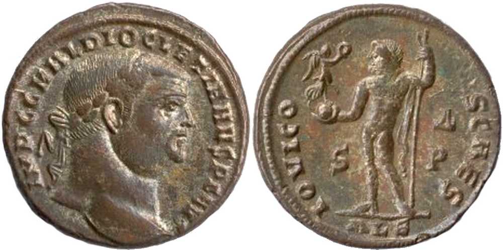RIC VI, ALEXANDRIA [after 42], DIOCLETIAN, UNLISTED OBVERSE LEGEND [1b ...
